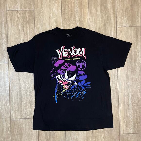 Marvel | Shirts | Marvel Venom Lethal Protector Graphic Tshirt Mens ...